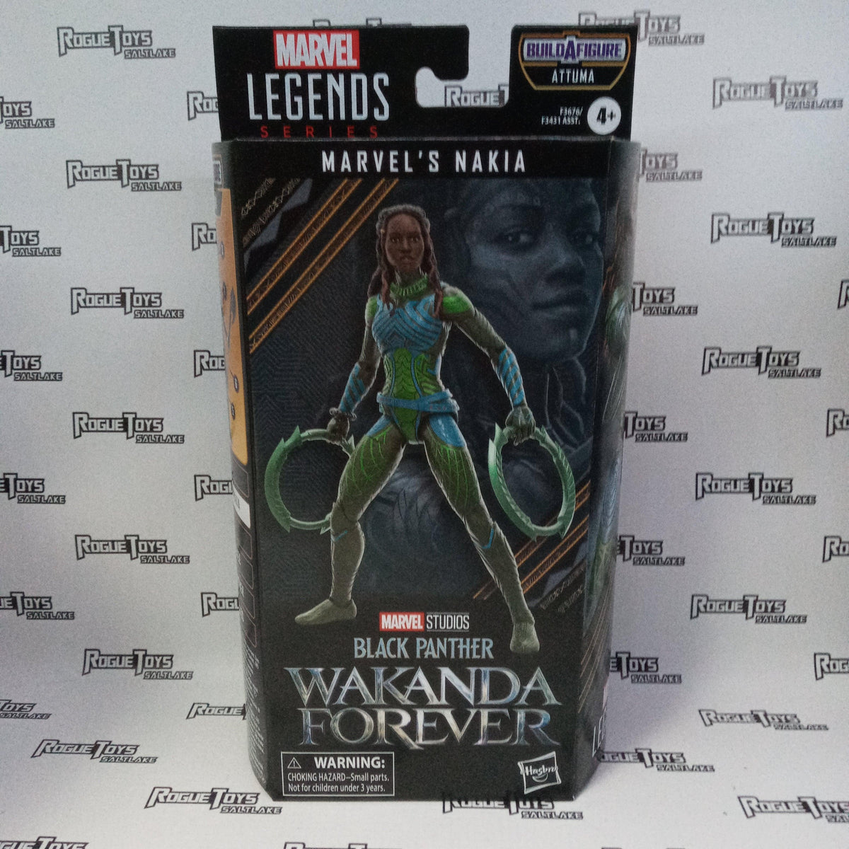 Hasbro Marvel Legends Series Black Panther Wakanda Forever Nakia (Attu ...