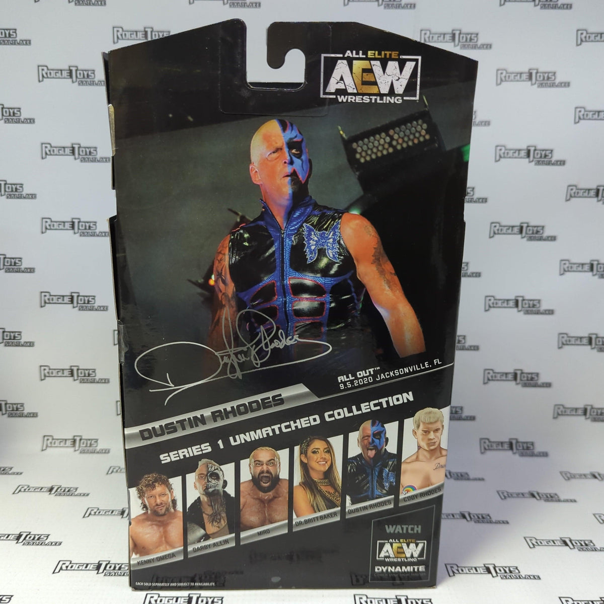 Jazwares AEW Unmatched Collection Series 1 #05 Dustin Rhodes| Rogue Toys