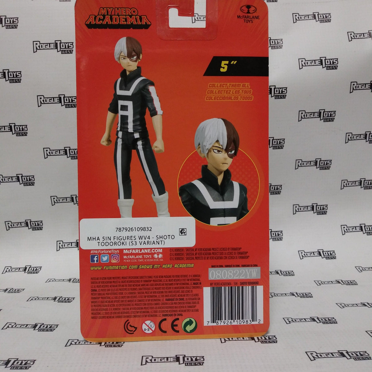 McFARLANE TOYS My Hero Academia, Shoto Todoroki| Rogue Toys