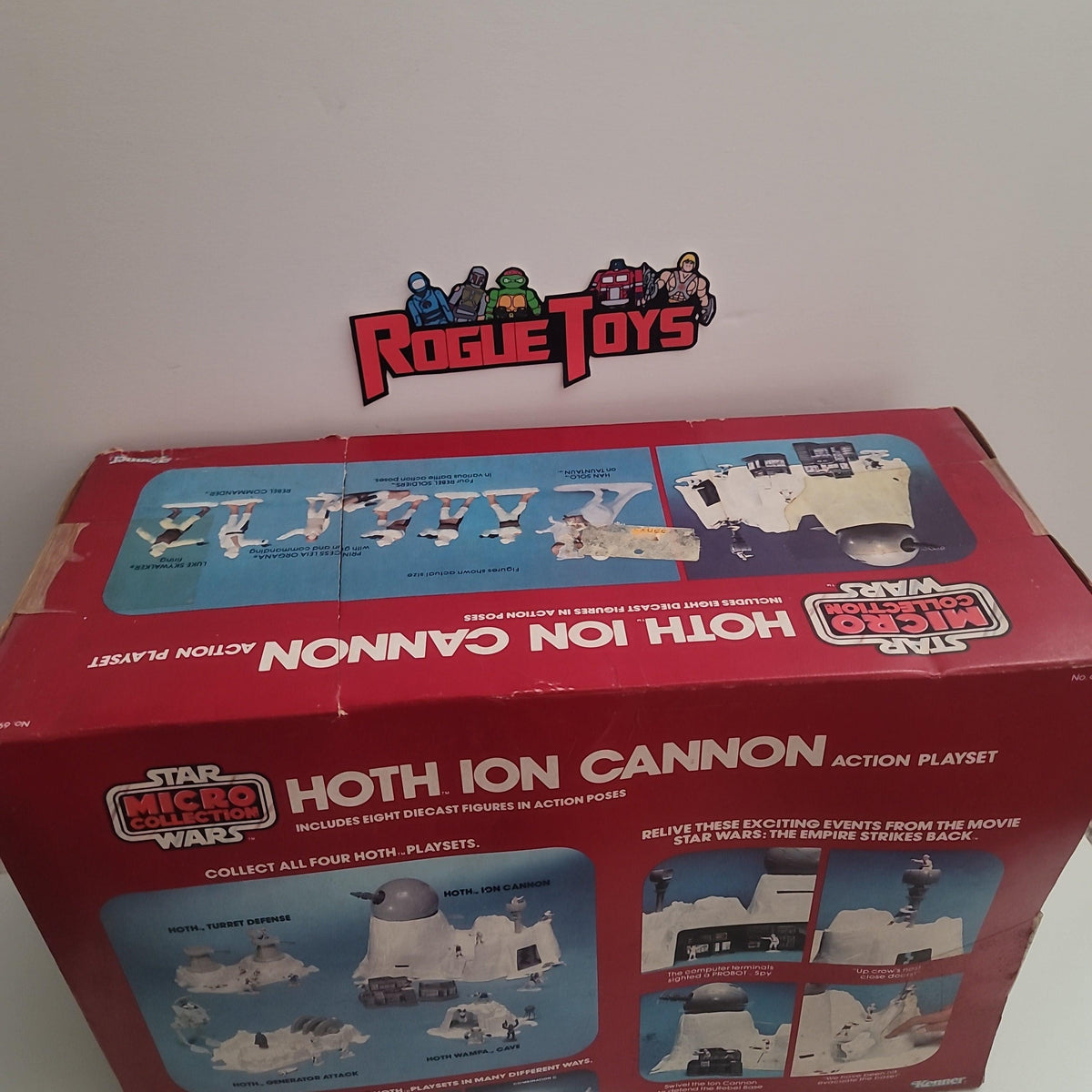 Kenner Star Wars micro collection hoth ion cannon action playset| Rogue ...