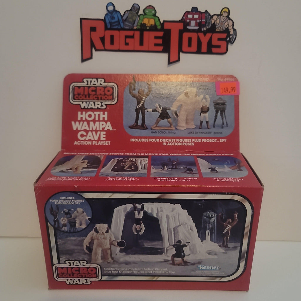 Kenner star wars micro collection hoth wampa cave action playset