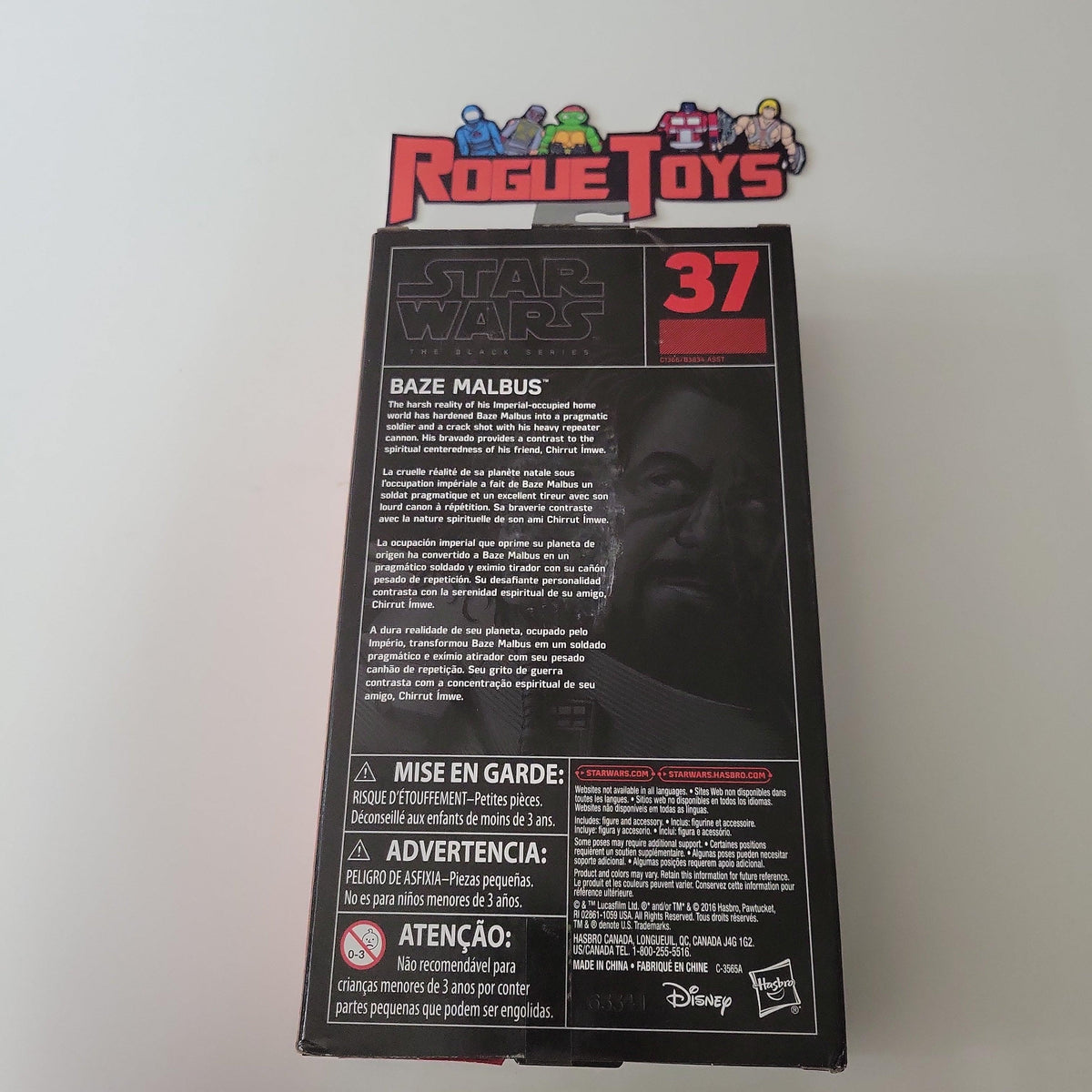 Hasbro Star Wars The Black Series Baze Malbus| Rogue Toys