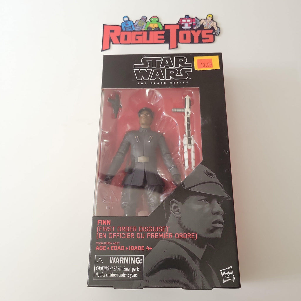 Hasbro star wars the black series, finn (first order disguise)