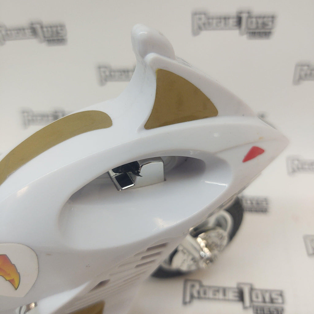 Bandai mighty morphin power rangers white shark cycle