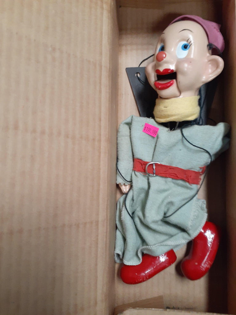 Peter puppet playthings walt disney character marionette dopey