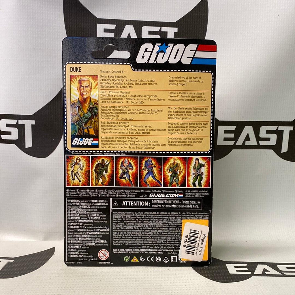 Hasbro gi joe 2020-2021 retro duke