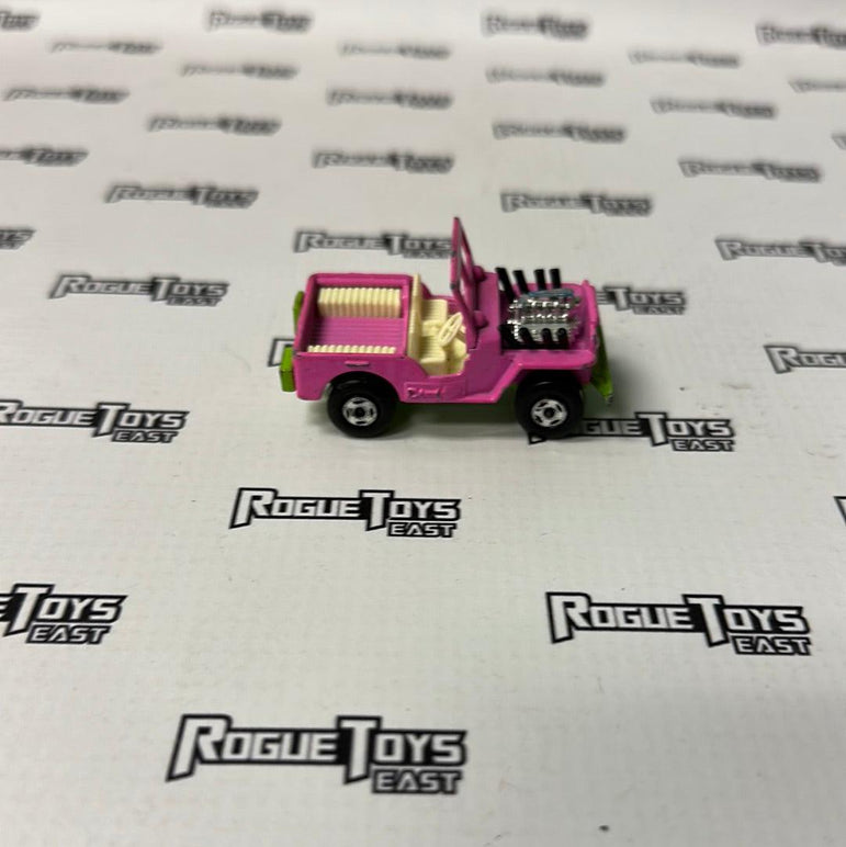 Matchbox Pink Jeep